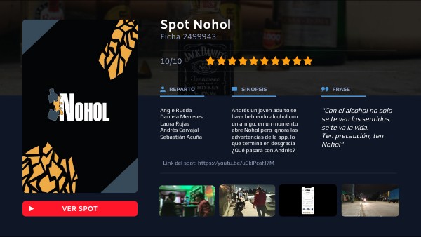 SPOT PUBLICITARIO NOHOL | Genially