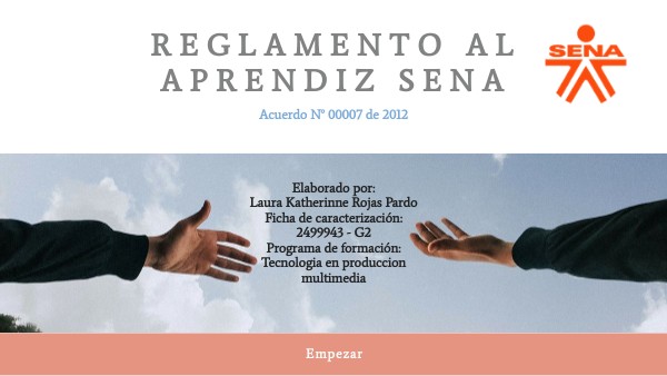 Reglamento al aprendiz SENA