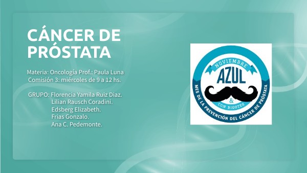 Cáncer de próstata | Genially