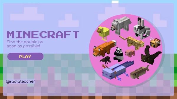 Minecraft_Animals_Dobble | Genially