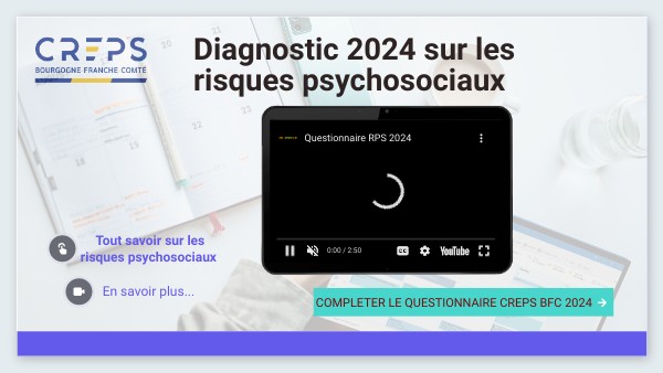 Risques Psychosociaux CREPS BFC 24 | Genially