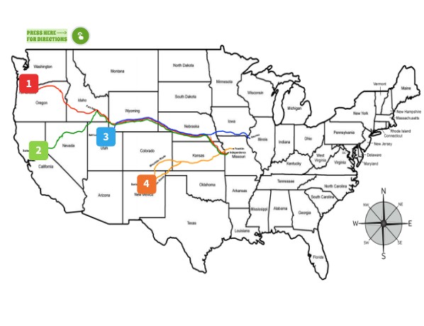 Westward Expansion: Trails