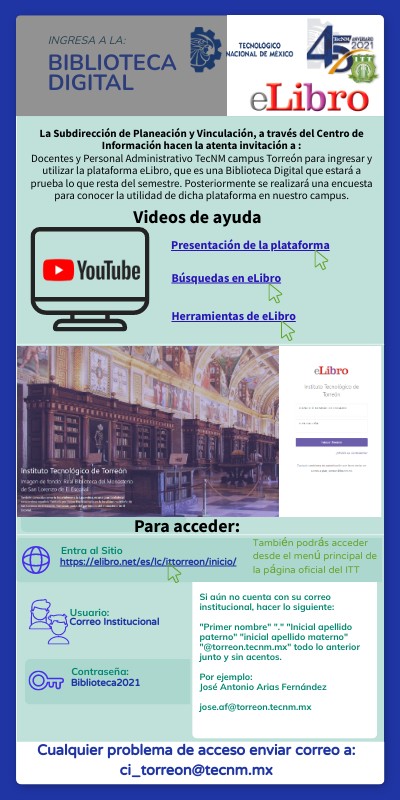 Biblioteca Digital eLibro Docentes | Genially