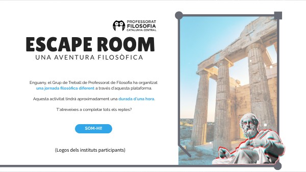 ESCAPE ROOM: Una aventura filosòfica