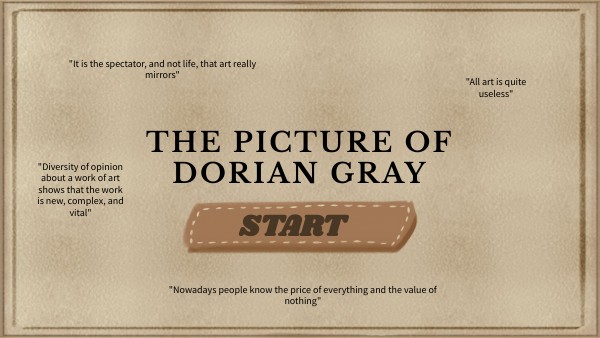 DORIAN GRAY | Genially