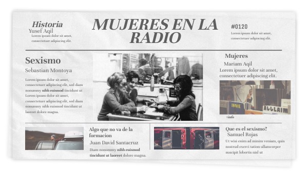 NEWSPAPER PRESENTATION | Genially