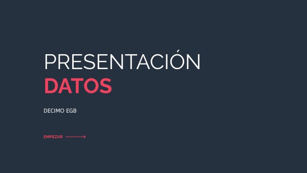 PRESENTACIÓN ICONOS dATOS DECIMO