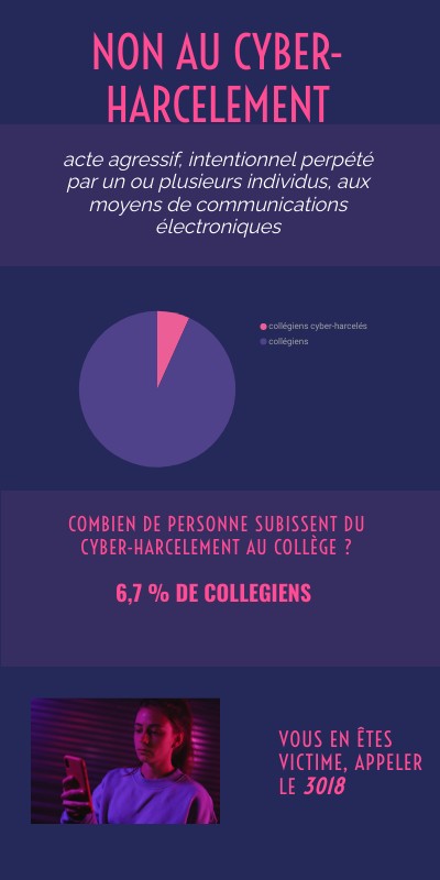 cyber harcelement | Genially