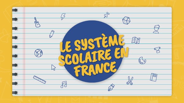 le système scolaire en france