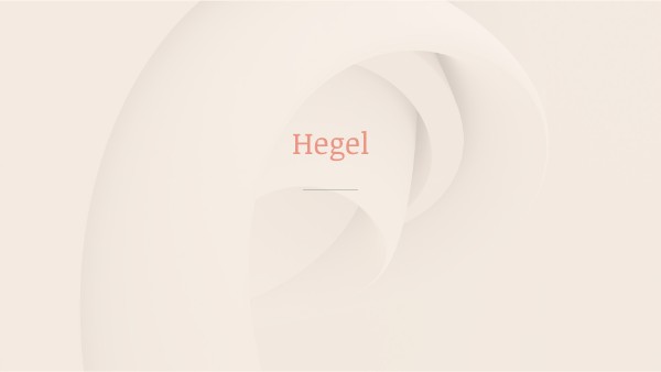Hegel | Genially