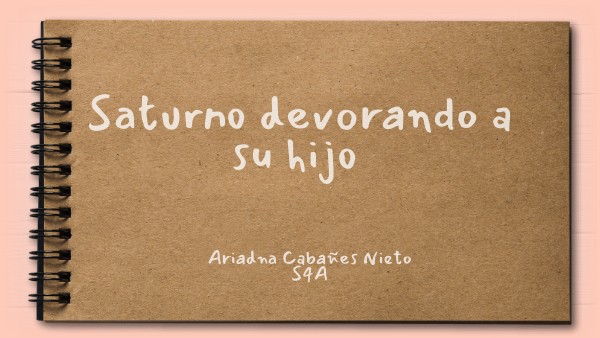 Saturno devorando a su hijo | Genially