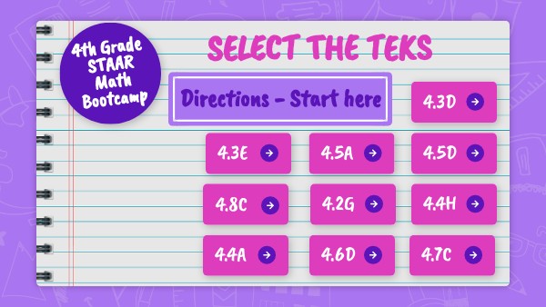4th Grade Math Bootcamp