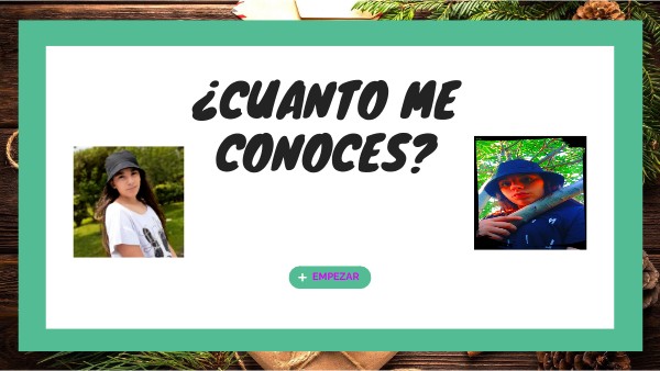 ¿CUANTO ME CONOCES?