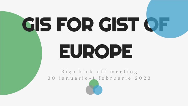 GIS-T Riga kick-off meeting | Genially