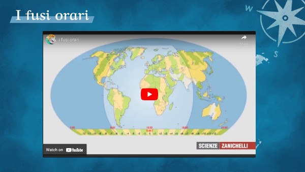 i fusi orari e rappresentazione della Terra | Genially