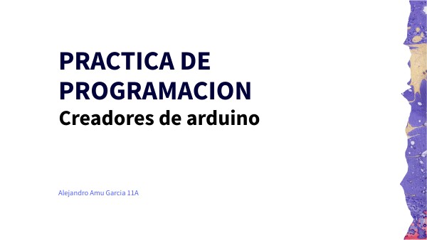 PRACTICA PROGRAMACION