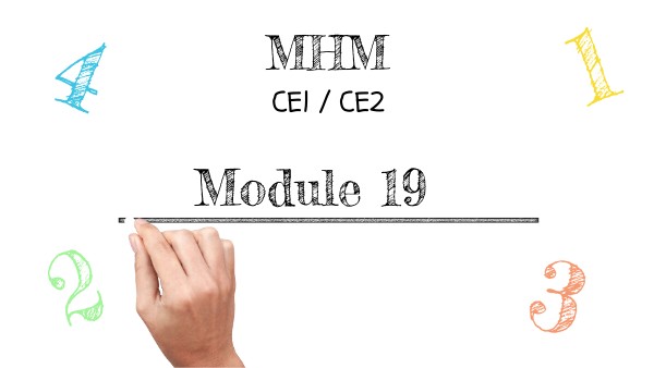 MHM CE1 / CE2 Module 19 | Genially