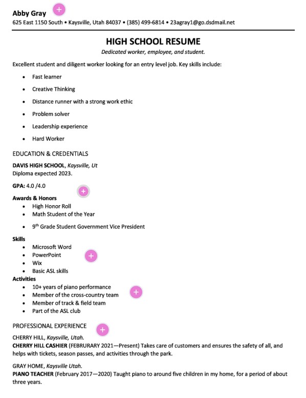 5-3 Interactive Resume