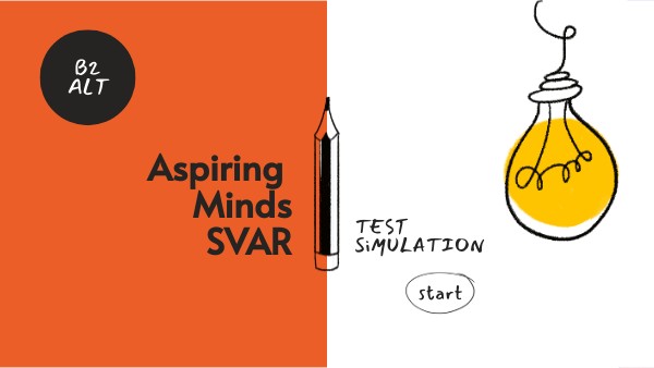 Test Simulation-Aspiring Minds-B2 | Genially