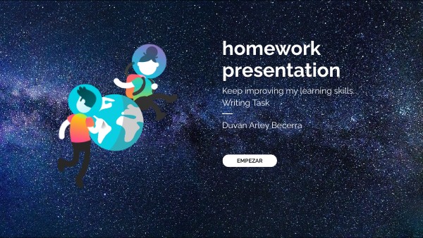 homework presentation | Genially