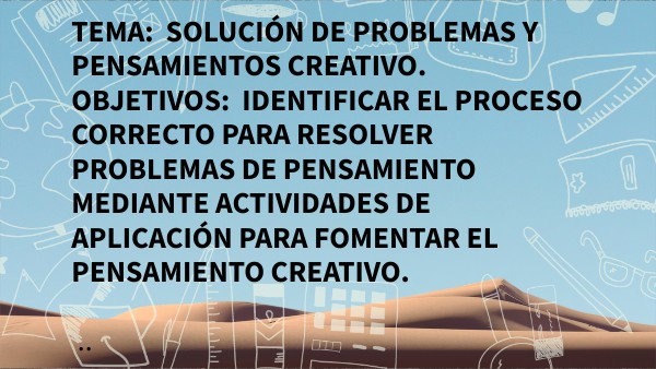 MATEMATICA SOLUCIÓN DE PROBLEMAS 1P 1Q