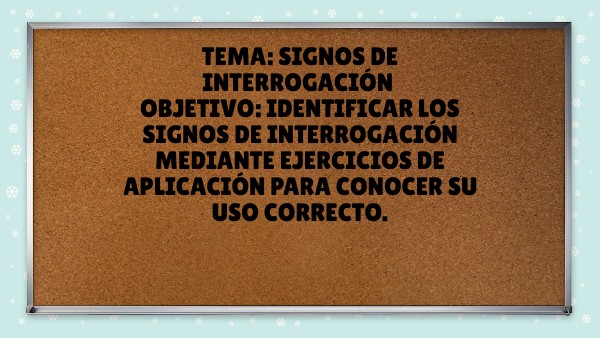 LL SIGNOS DE INTERROGACIÓN 1P 1Q