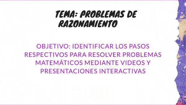 MATEM SOLUCIÓN DE PROBLEMAS 2P 1Q | Genially