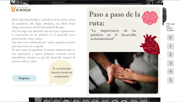 Paso a paso de la ruta | Genially