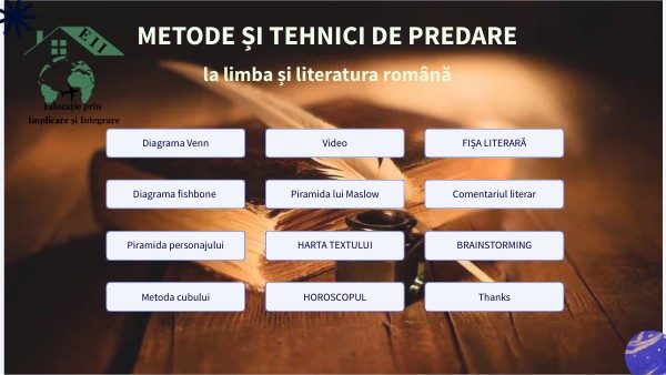 Metode și tehnici de predare | Genially