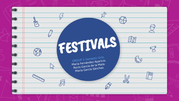 GROUP 3. FESTIVALS | Genially