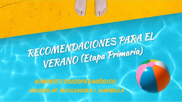 ORIENTACIONES VERANO PRIMARIA
