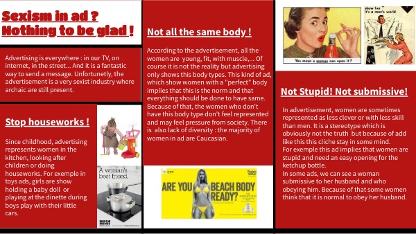 Leaflet against sexism | Genially