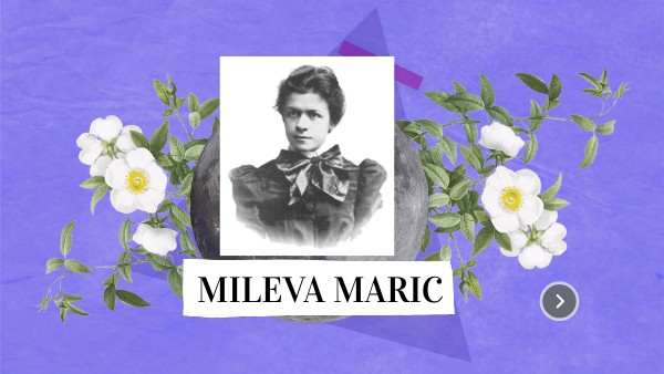 TRABAJO F&Q. MILEVA MARIC.