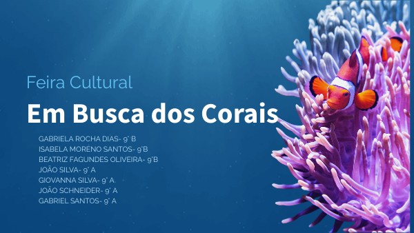 Em busca dos Corais | Genially