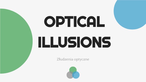 optic illusions | Genially