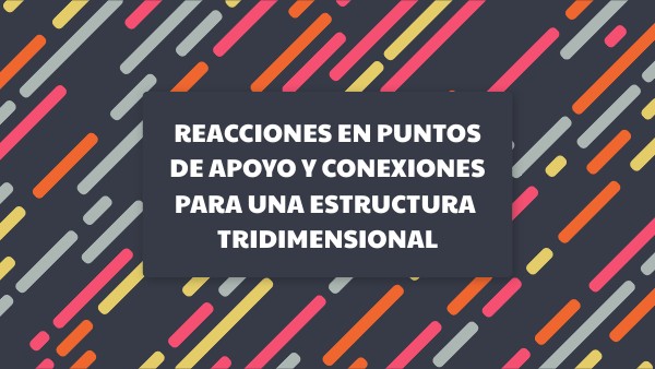 REACCIONES ESTATICA
