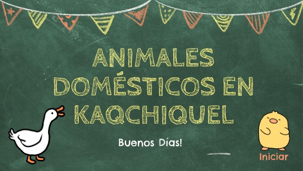 Repaso - Animales domésticos en kaqchiquel | Genially
