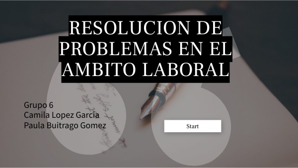 RESOLUCION DE PROBLEMAS | Genially