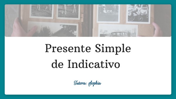 Presente simple (A1) | Genially