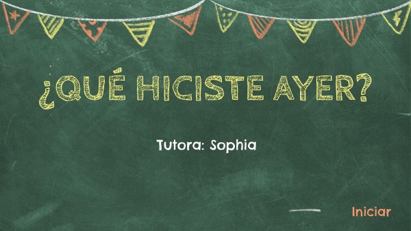 ¿Qué hiciste? (Tú pasado) | Genially