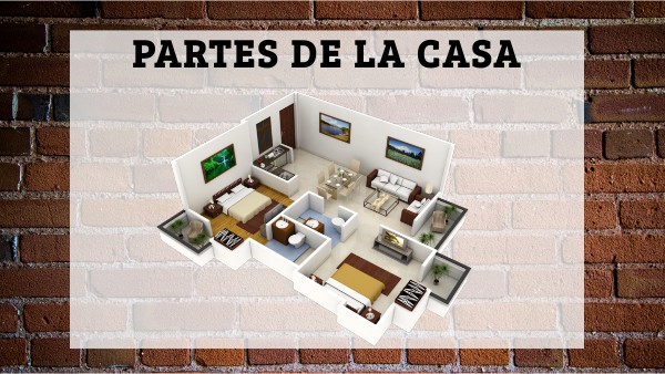 Partes de la casa en español | Genially