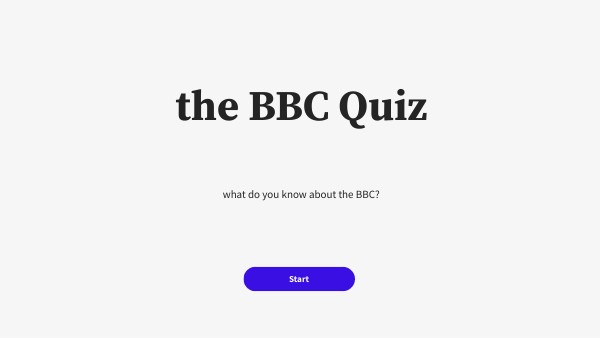 BBc quiz | Genially