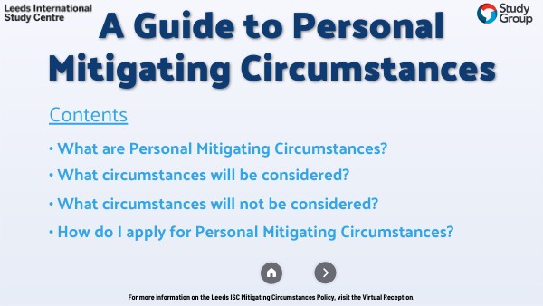 Guide to Mitigating Circumstances