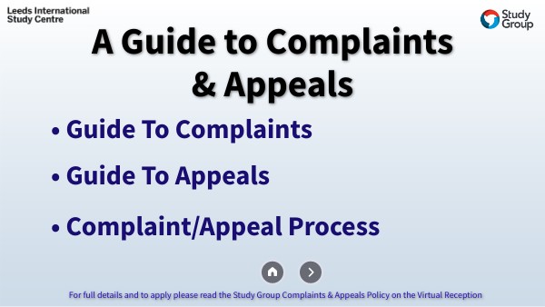 Complaints & Appeals
