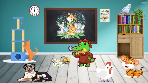 Aula interactiva de los animales | Genially