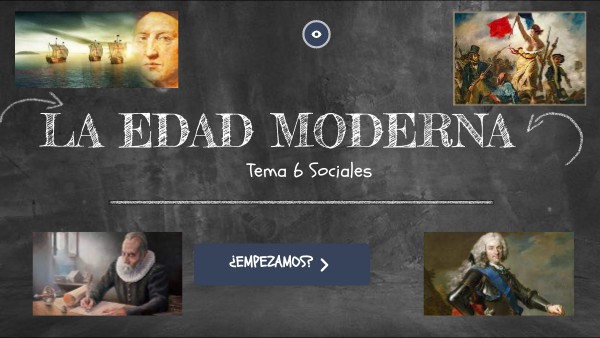 TEMA 6 SOCIALES: EDAD MODERNA