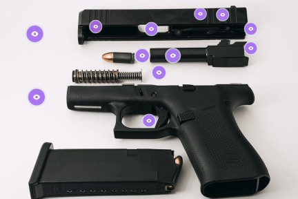 Forensics Gun Parts Diagram | Genially