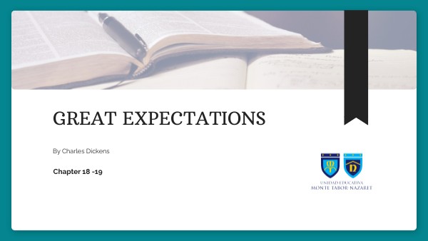 Great Expectations chapters 18 -19 | Genially