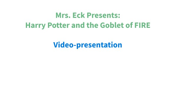 Mrs. Eck's Theme Project