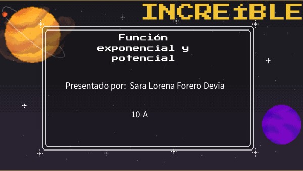 Función Exponencial y Potencial | Genially